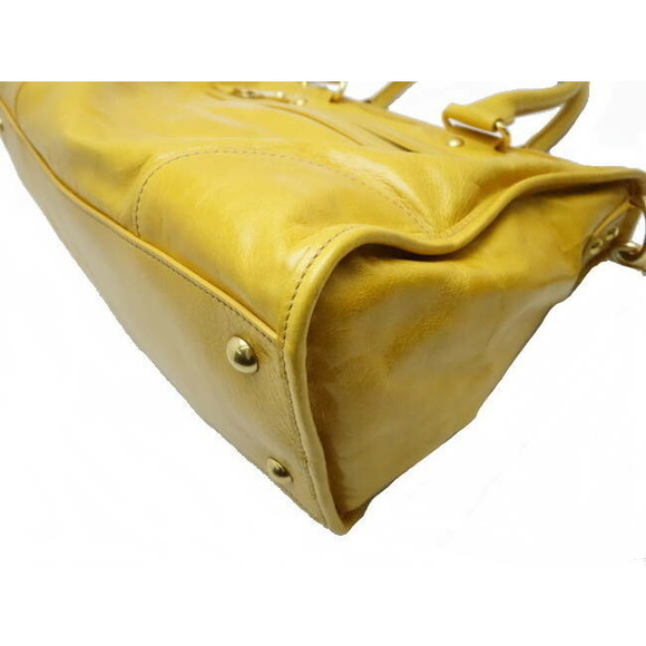 Miu Miu | Bags | Miu Miu Vintage Calf 2way Bag Mustard | Poshmark